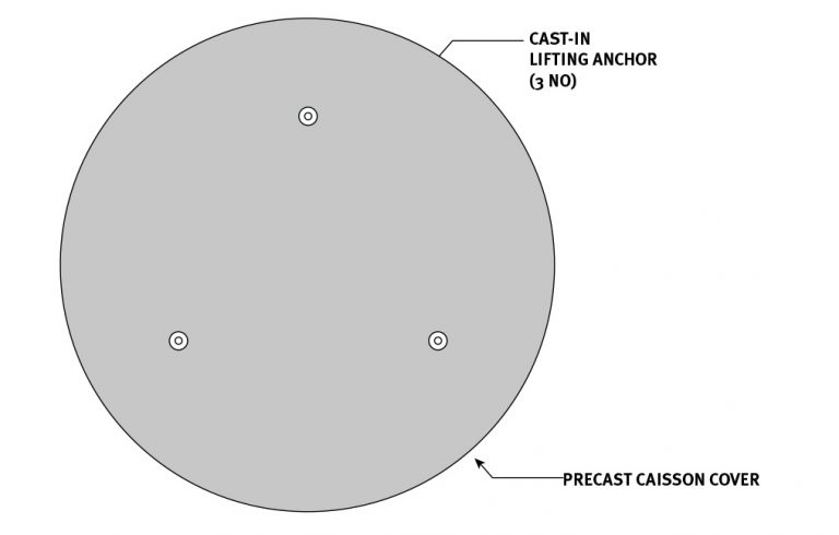 Caisson Chamber Ring || G-CAST CONCRETE SDN BHD