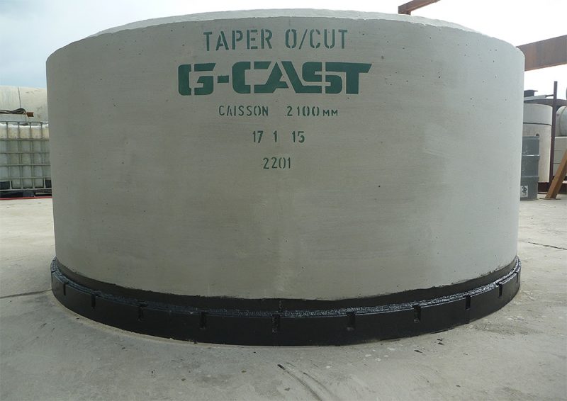Caisson Chamber Ring || G-CAST CONCRETE SDN BHD